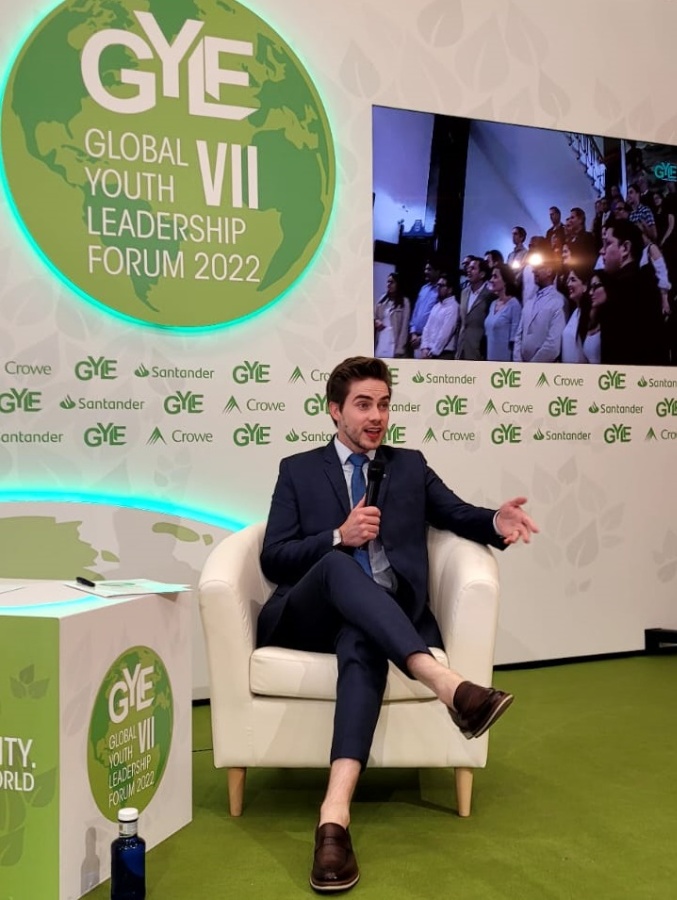 Toledano Michel Becker participa de evento com o Rei da Espanha