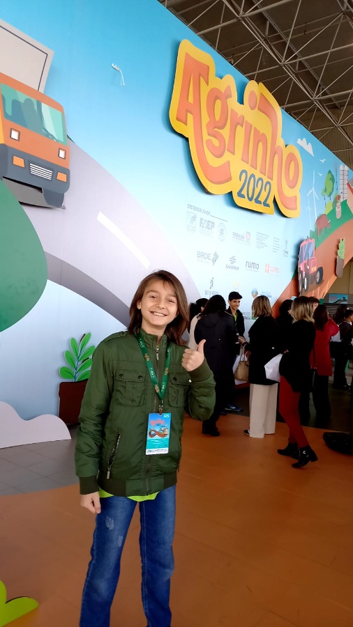 Aluno de Toledo conquista o primeiro lugar em concurso do projeto Agrinho 2022