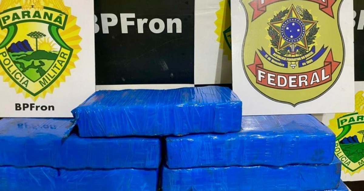 BPFron e Nepom/PF apreendem carga de maconha após perseguição em Terra ...