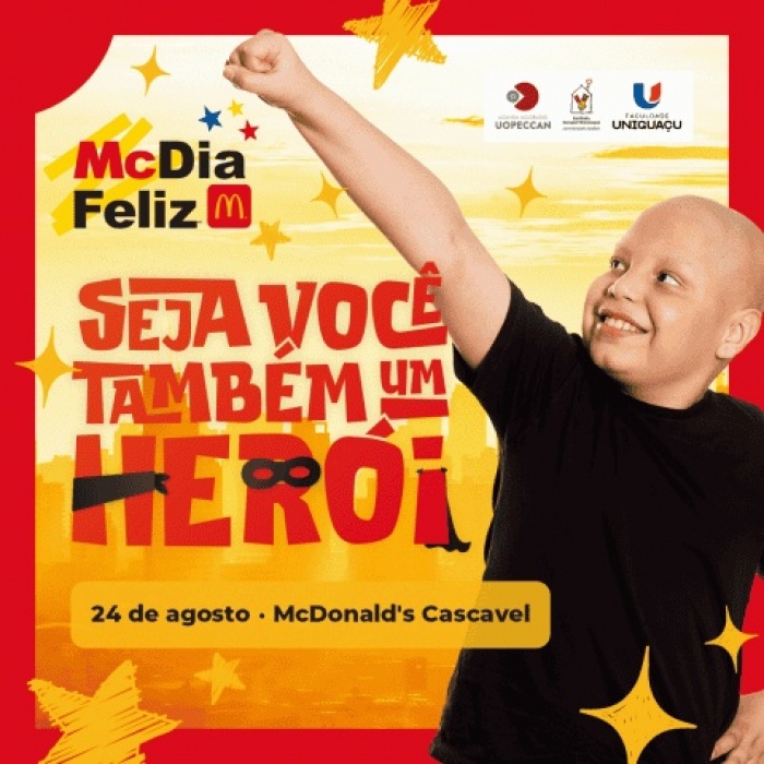 Seja você também um Herói da Uopeccan: participe do McDia Feliz 2024