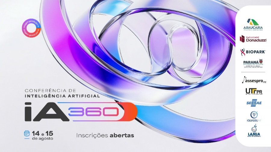 Conferência IA360 acontece em agosto e reúne especialistas em inteligência artificial em Toledo