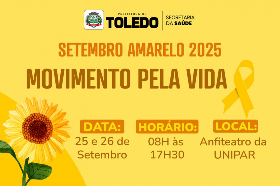 Saúde Mental define programação de eventos alusivos ao Setembro Amarelo